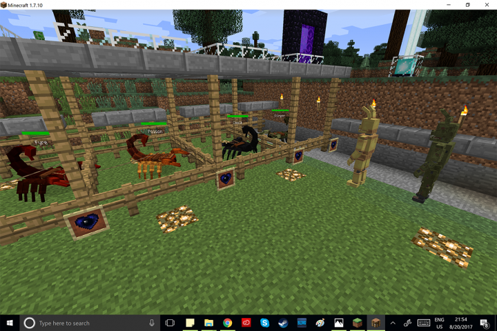 Minecraft Mo Creatures: Ridable Collection Minecraft Map