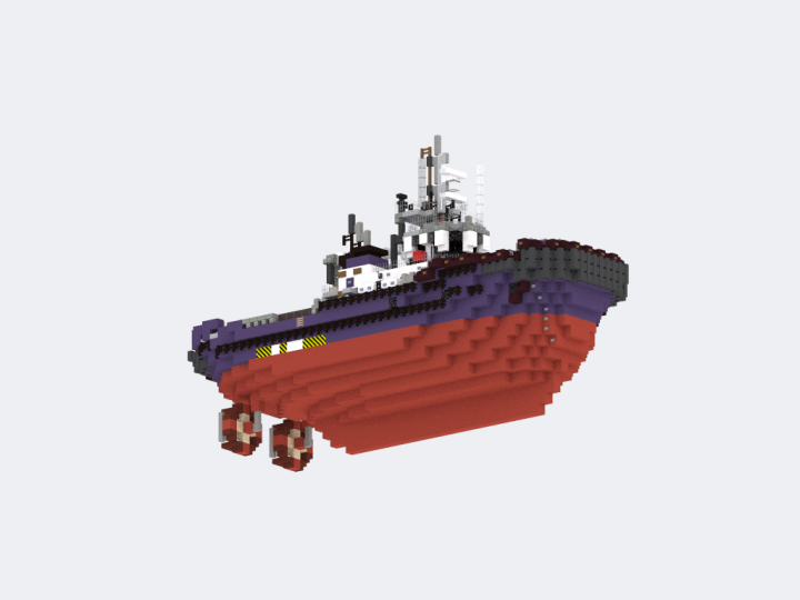 SVITZER PEMBROKE Tug Boat Minecraft Map