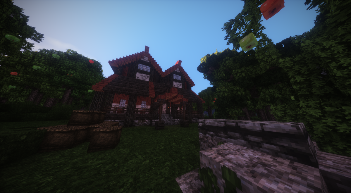 House in an Orchard #WeAreConquest Minecraft Map