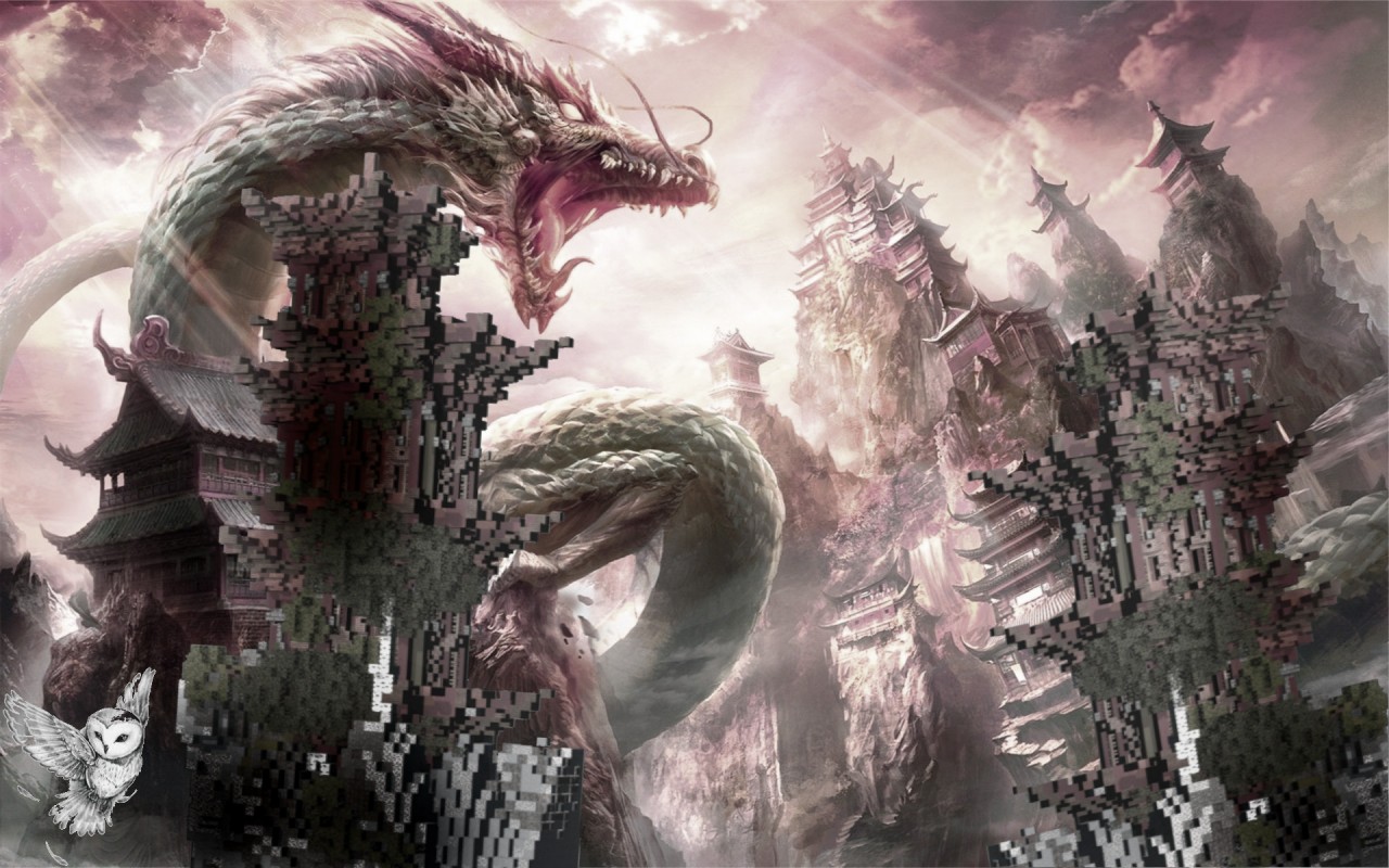 Chinese Tower Minecraft Map