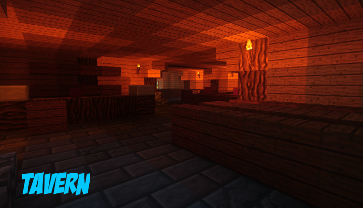 The Medieval Inn - Minecraft Project [FULL INTERIOR] Minecraft Map