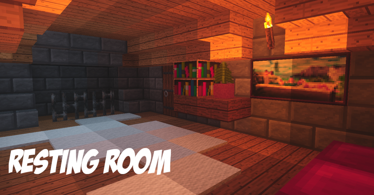 The Medieval Inn - Minecraft Project [FULL INTERIOR] Minecraft Map