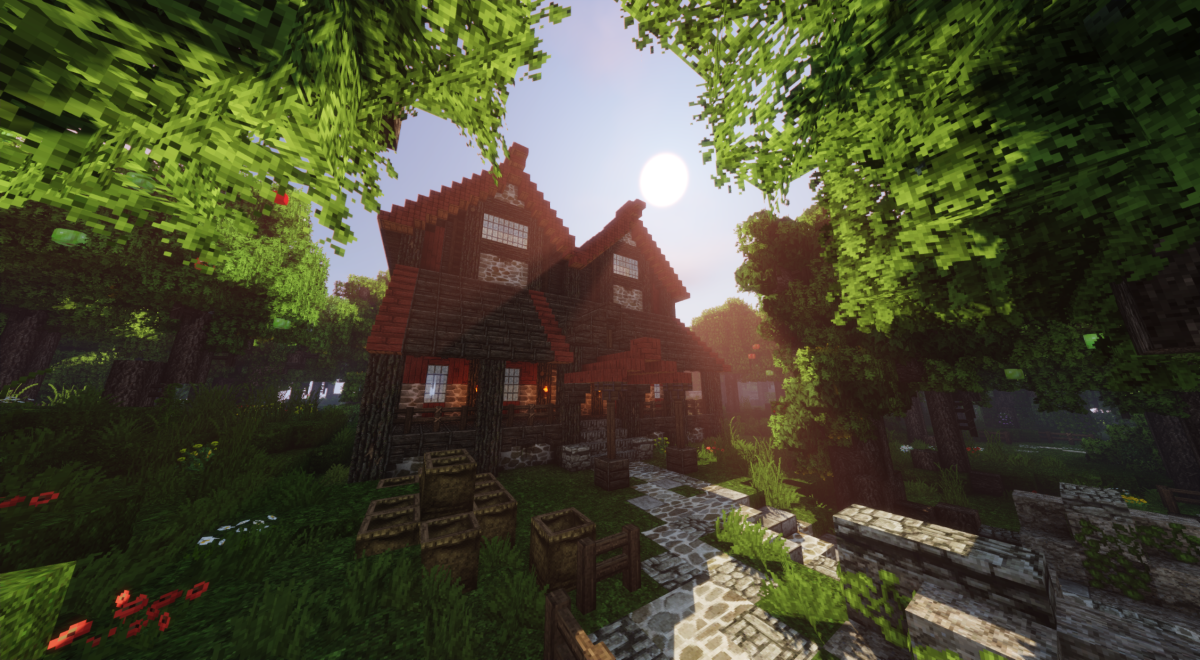 House in an Orchard #WeAreConquest Minecraft Map