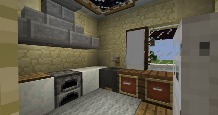 American House | Behind the Picket Fence Minecraft Map