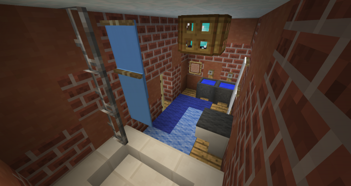 American House | Behind the Picket Fence Minecraft Map