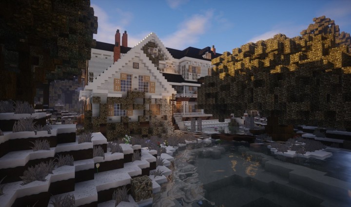 Manor Of Resident Evil 7 Minecraft Map