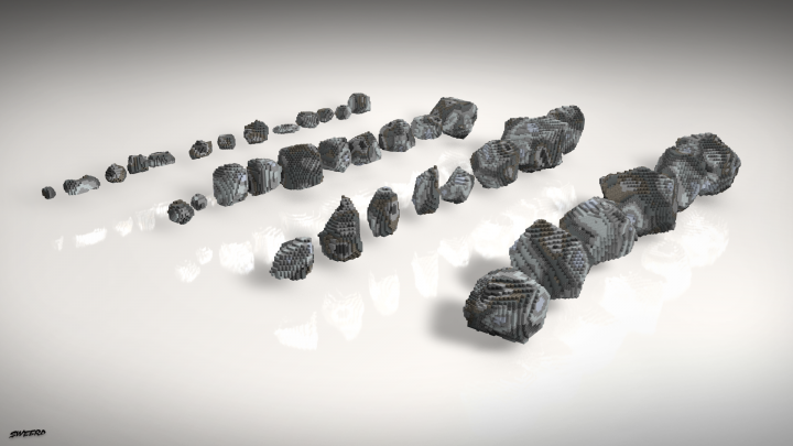 EPIC ROCKS BUNDLE v2 - 175+ Rocks ! | Download + Schematics ! (Useful ...