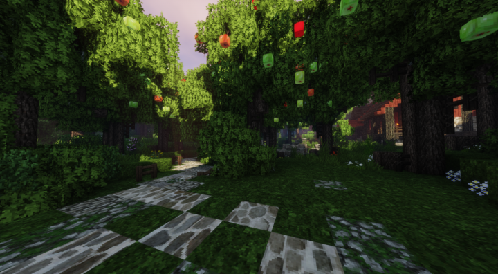 House in an Orchard #WeAreConquest Minecraft Map