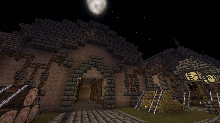 Medieval sky block Minecraft Map