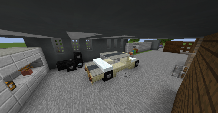 The Blend-Minecraft Modern House Minecraft Map