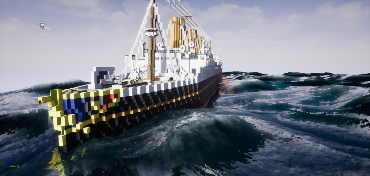 RMS Defender Minecraft Map