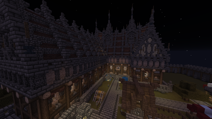 Medieval sky block Minecraft Map