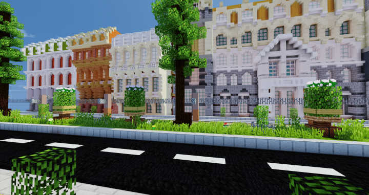 Street Design Project Minecraft Map