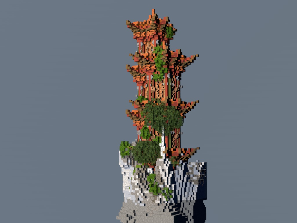 Chinese Tower Minecraft Map