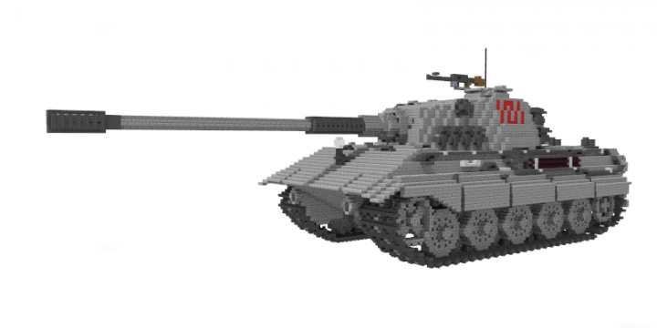German E75 Standard panzer (10:1) Minecraft Map