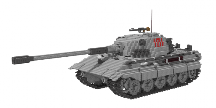 German E75 Standard panzer (10:1) Minecraft Map