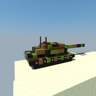 Leopard 2A6 Minecraft Map
