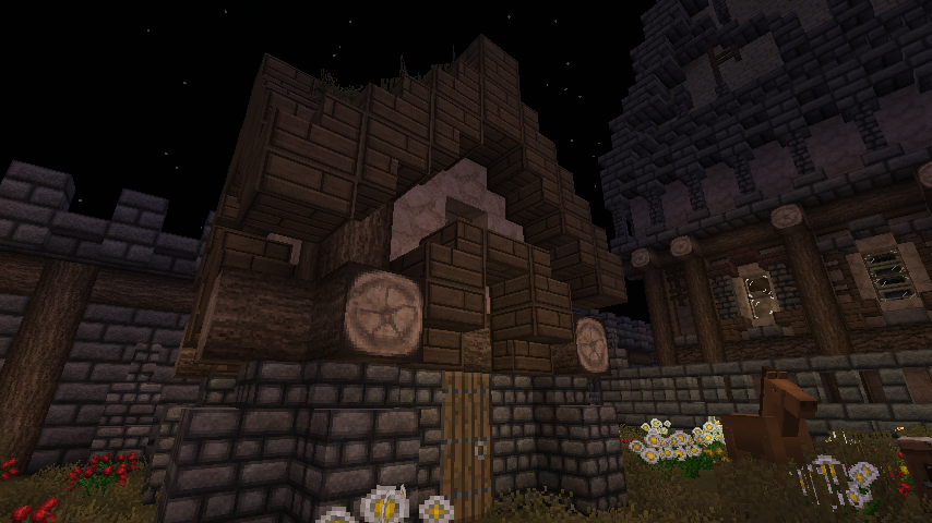 Medieval sky block Minecraft Map