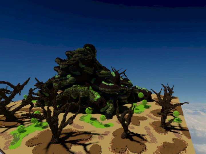 The cursed lands Minecraft Map