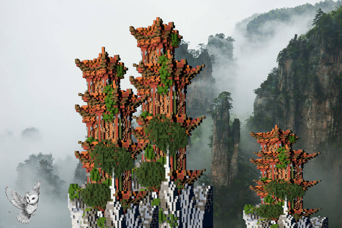 Chinese Tower Minecraft Map