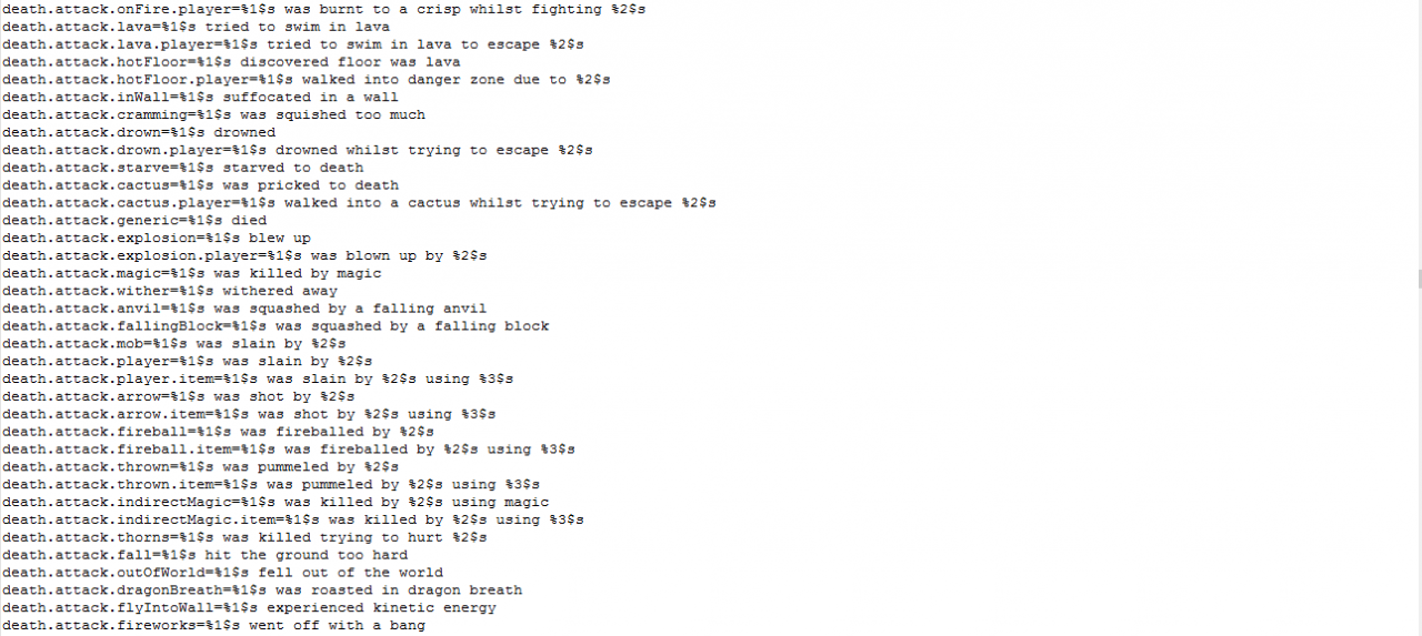 custom deaths Minecraft Texture Pack