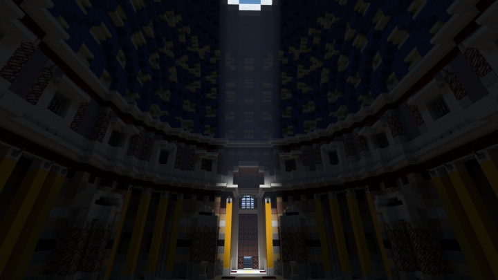 Roman Pantheon as intended Minecraft Map