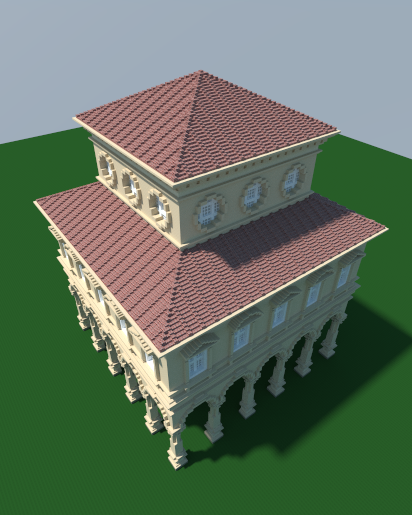 Renaissance Pavillon Minecraft Map