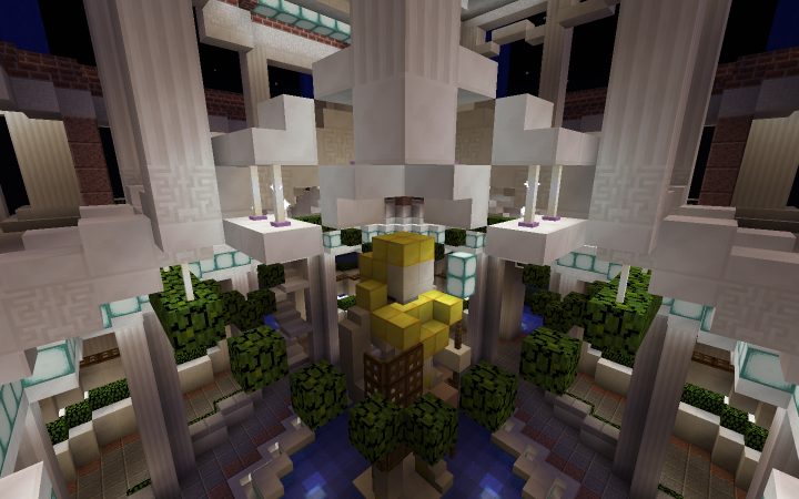 Roman Hanging Garden Minecraft Map