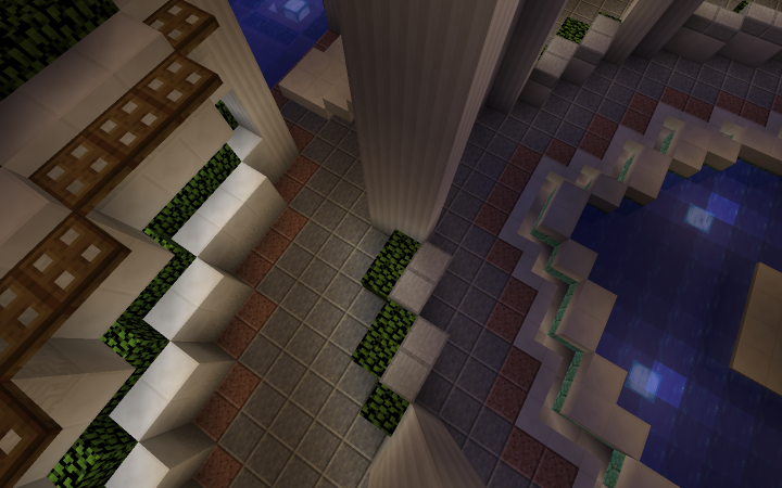 Roman Hanging Garden Minecraft Map