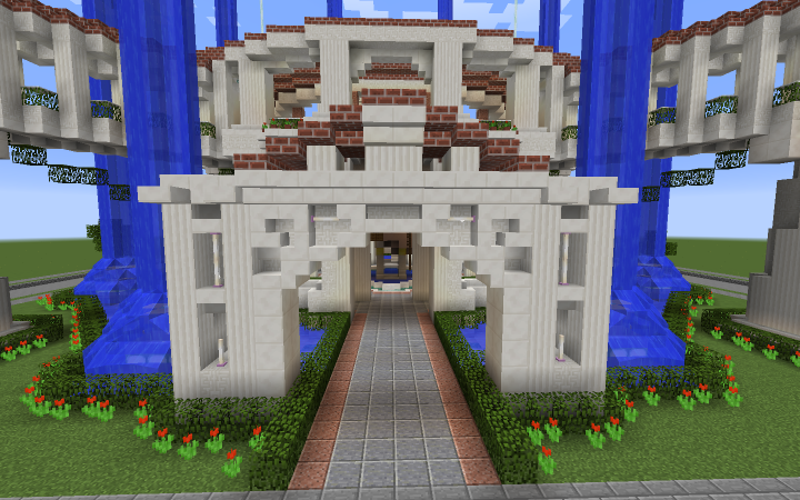 Roman Hanging Garden Minecraft Map