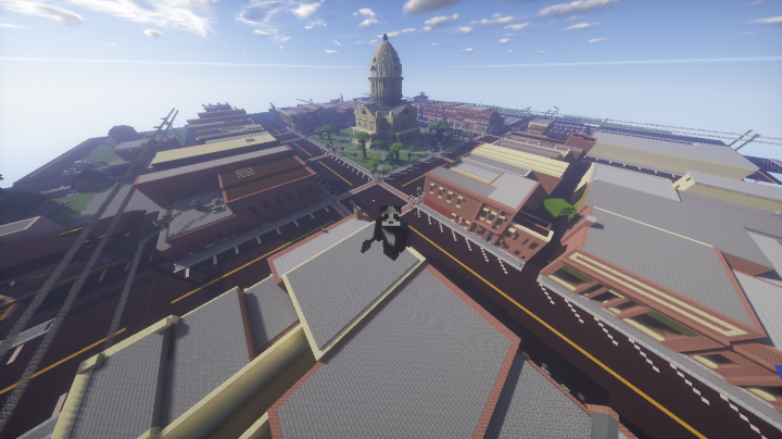 Winterset Iowa, full town Minecraft Map