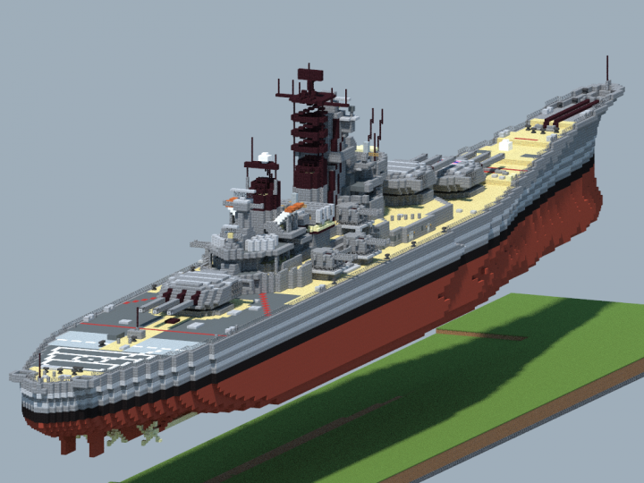 USS Iowa Minecraft Map