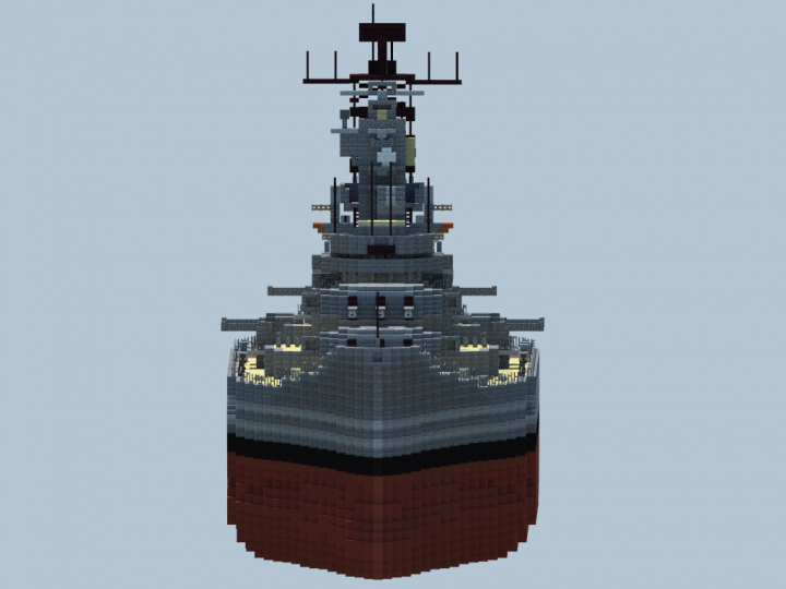 USS Iowa Minecraft Map
