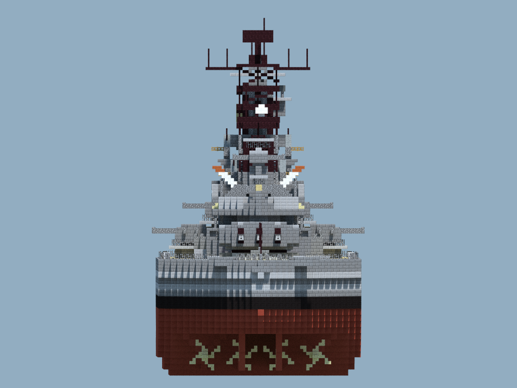 USS Iowa Minecraft Map