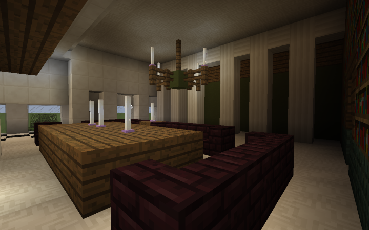 The Mansion of Quartz - Behind The Picket Fence Minecraft Map