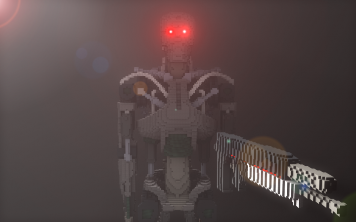 Attack of the robots Minecraft Map