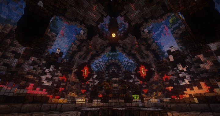 Omega liquid spawn and warp Minecraft Map