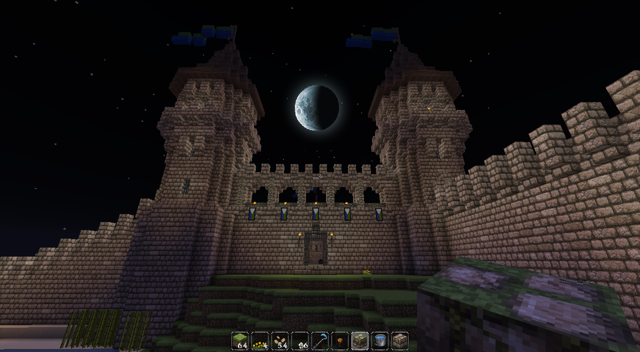 Castle Walls Minecraft Map