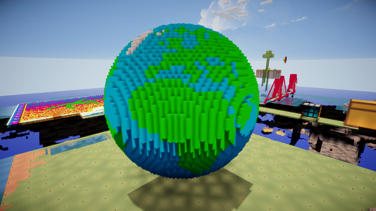 Earth organic Minecraft Map