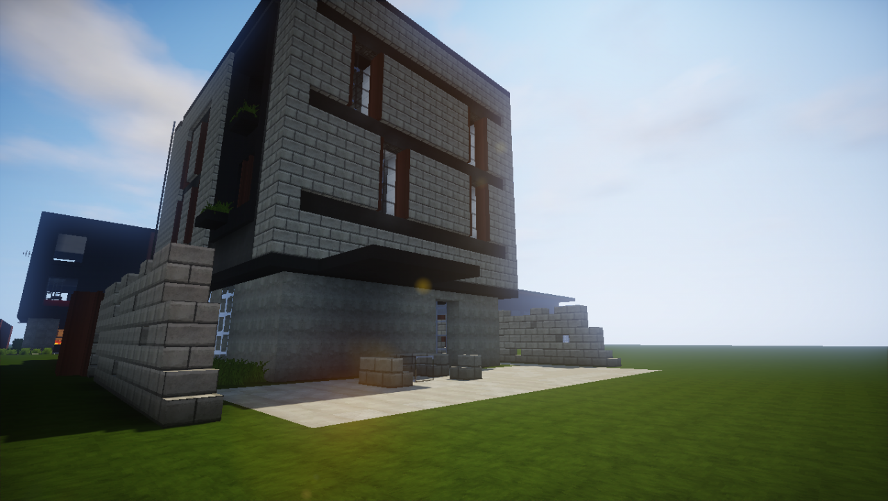 StoneBrick Townhouse Minecraft Map