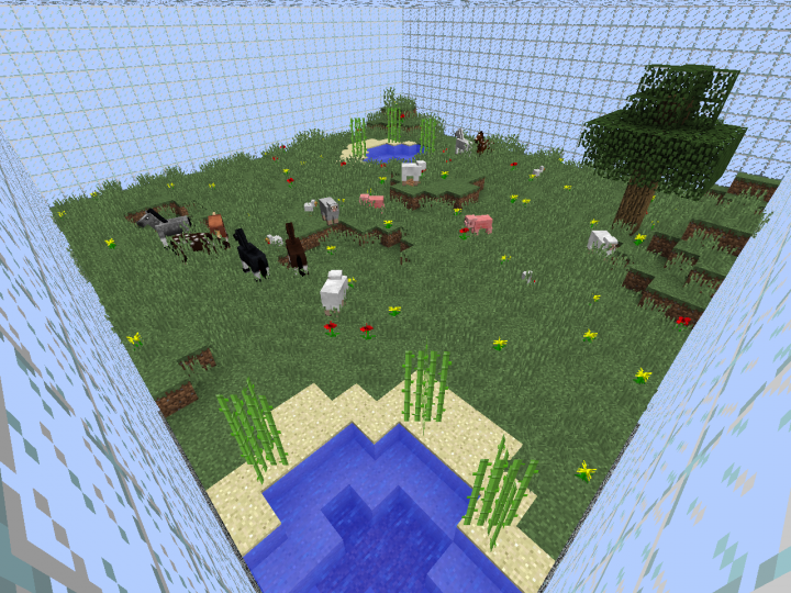 Cubed World V1.1 Minecraft Map