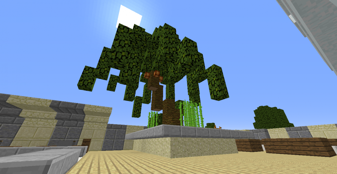 Modern Beach House - Behind the Picket Fence Minecraft Map