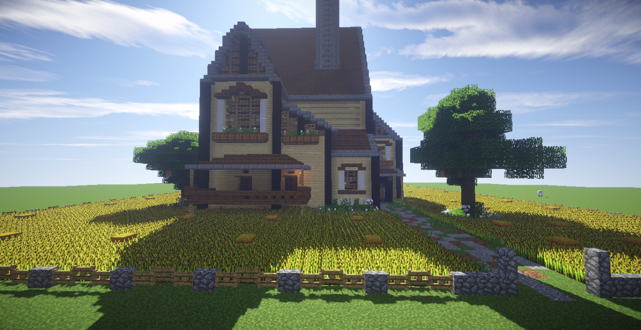 Minecraft 2 Story Country House