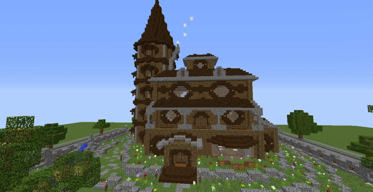 Country Mansion - Behind the Picket Fence Contest Minecraft Map