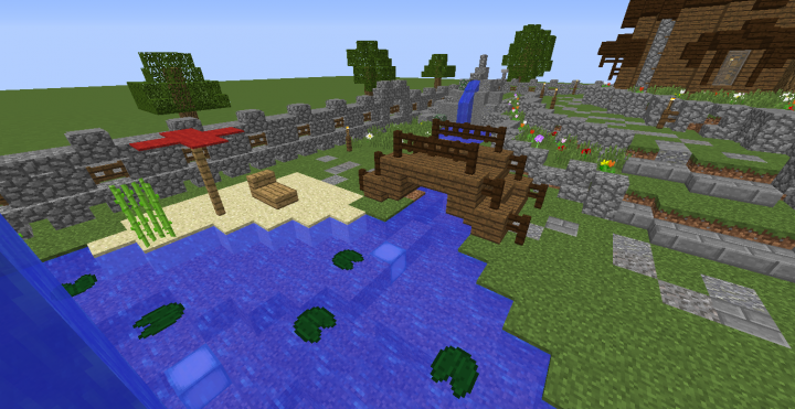 Country Mansion - Behind the Picket Fence Contest Minecraft Map