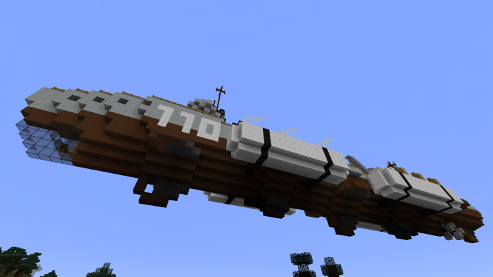 Admirality-M-Class Airship Destroyer Minecraft Map