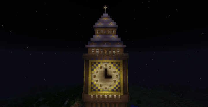 Clock Tower (Big Ben) Minecraft Map