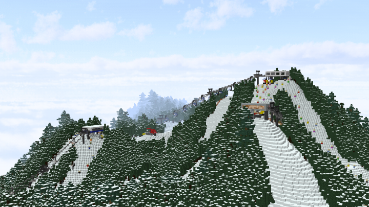 Ski Resort (Very Large) Minecraft Map