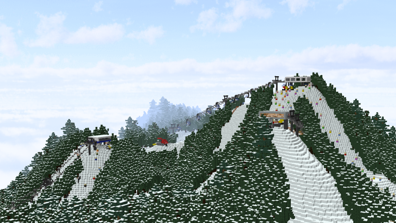 Ski Resort (Very Large) Minecraft Map