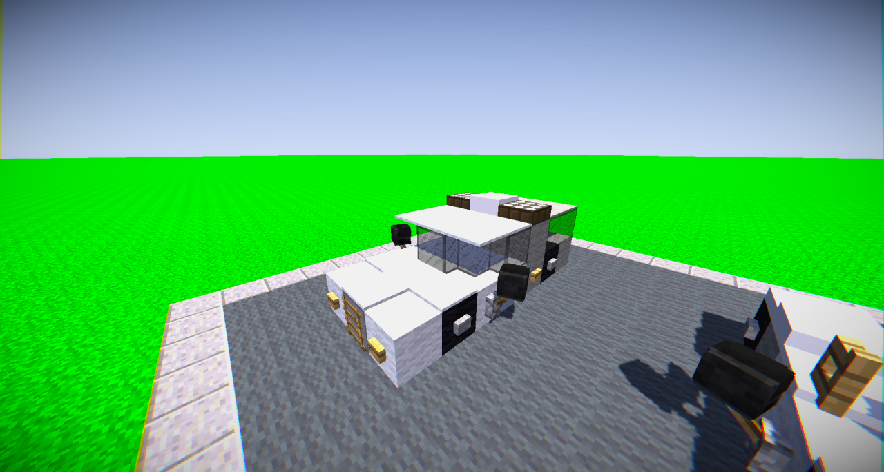Police Car Pack Minecraft Map